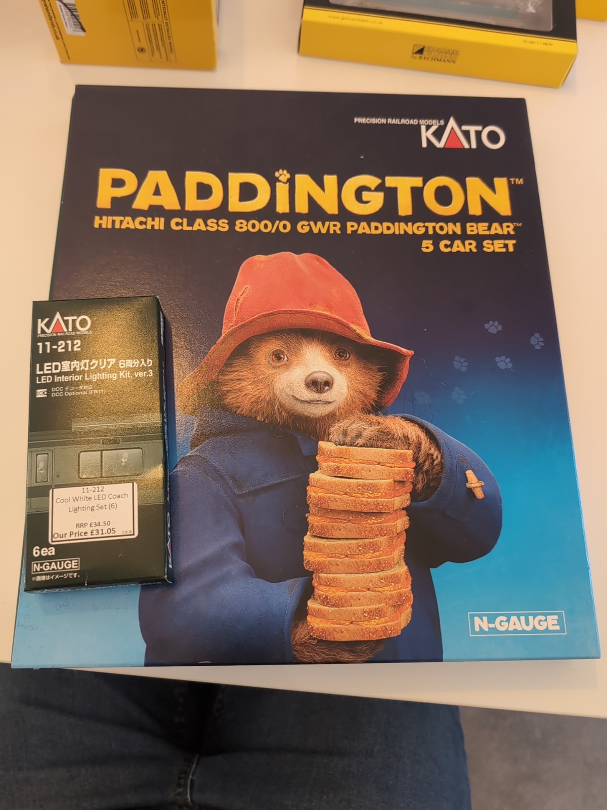 Sound fitted Kato Class 800 010 Paddington Bear GWR 5 Car Train K10 ...