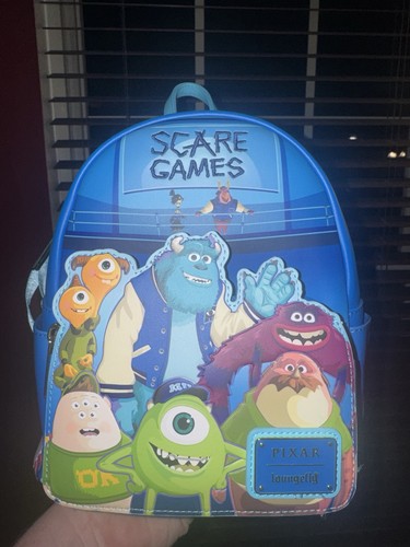 Monsters University Lounged Mini Backpack Disney Pixar | eBay