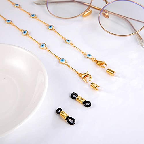 Evil Eye Glasses Chains Turkey Blue Eye Eyeglasses Strap Mask Chains ...