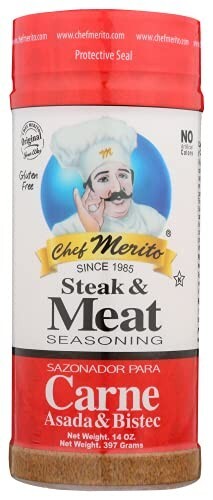 Chef Merito, Seasoning Carne Asada, 14 OZ (Pack of 6) by Chef Merito | eBay