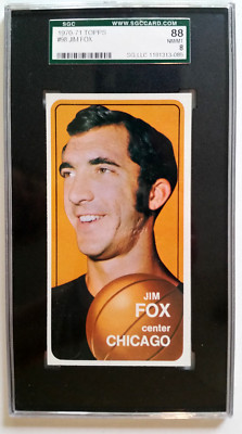 1970-71 Topps #98 Jim Fox Card - Graded SGC 88 NM/MT 8 | eBay