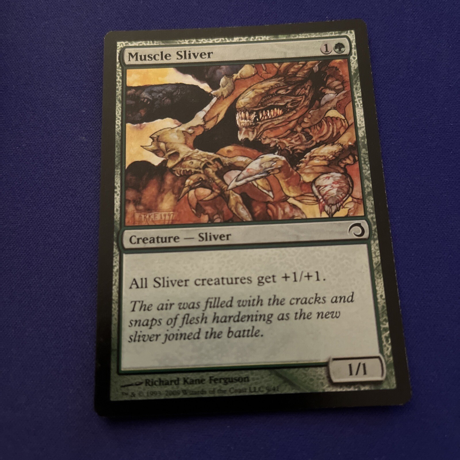 MTG Muscle Sliver Premium Deck Series: Slivers 9/41 Common | eBay