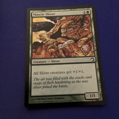 MTG Muscle Sliver Premium Deck Series: Slivers 9/41 Common | eBay