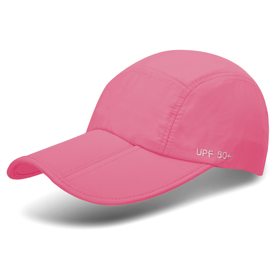 UPF 50+ Foldable Baseball Cap Sun Protection Quick Dry Portable Folding ...