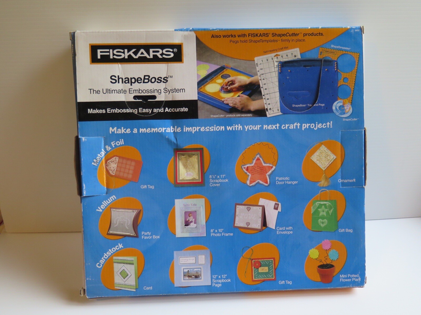 FISKARS SHAPEBOSS THE ULTIMATE EMBOSSING SYSTEM | eBay Australia