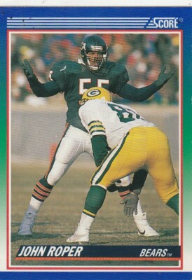 FREE SHIPPING-MINT-1990 Score John Roper #422 BEARS PLUS BONUS CARDS | eBay