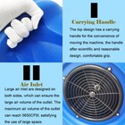 110V Max Storm 5650 CFM Air Mover Carpet Dryer Blower Floor Fan Blue ...