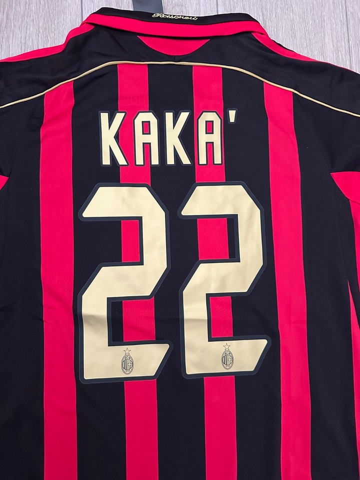 Milan Kaka Black Jersey Men Size XXL | eBay