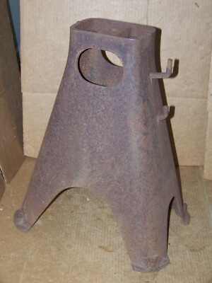 Vintage Cast Iron Machine Age Base Stand Steampunk Industrial Table ...