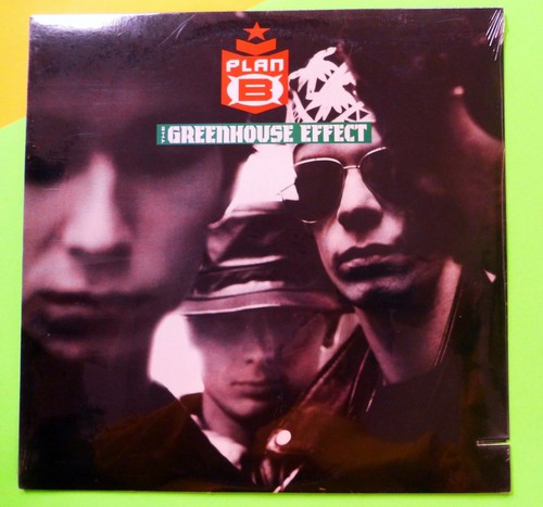 PLAN B Greenhouse Effect 1989 SEALED LP UK Grebo Rock BEAM ME UP SCOTTY ...
