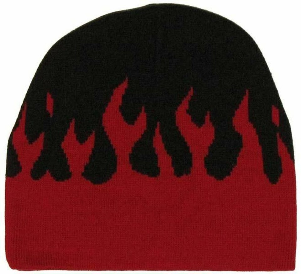 Adult Stewie Griffin Obey Me Flame Beanie Hat Great for Cosplay or ...