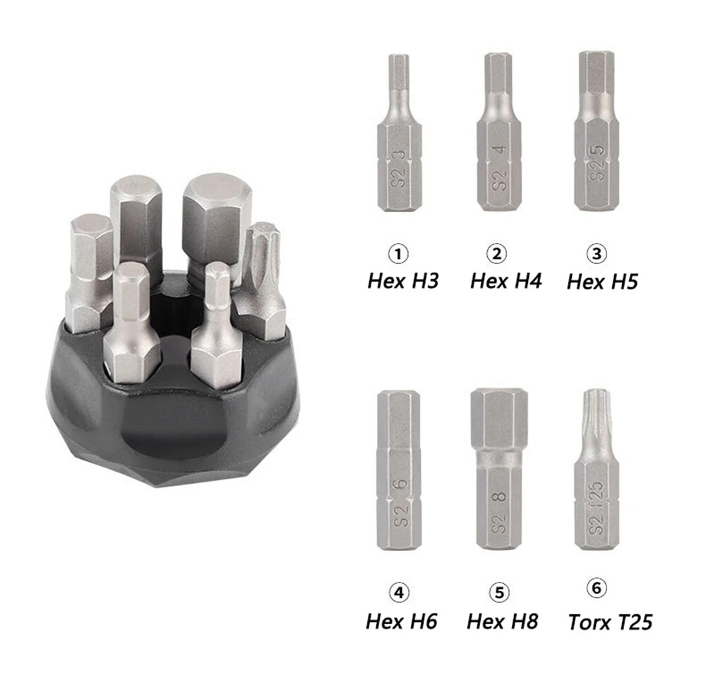 Bike Bicycle Torque Wrench Allen Key Tools Socket Set Fit for 3Nm-10Nm ...