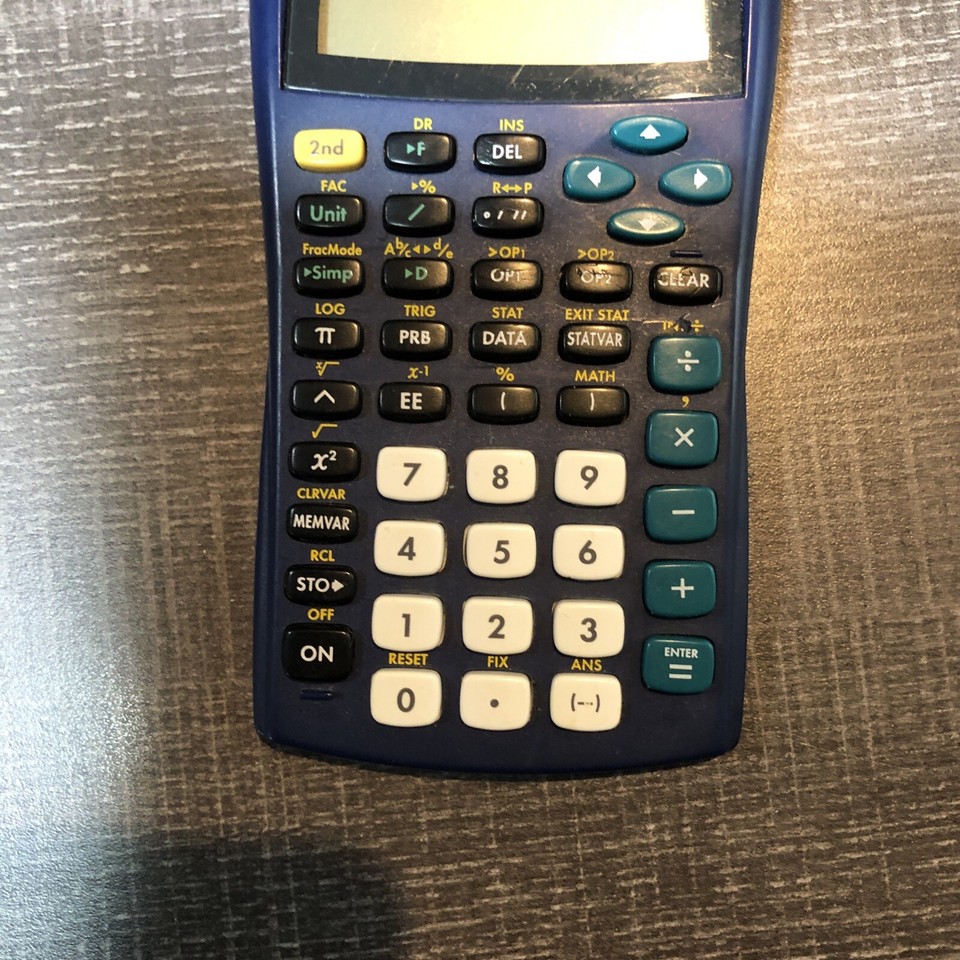 Texas Instruments MultiView TI-34 II Scientific Calculator School Math ...