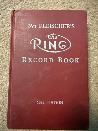 Nat Fleischer's The Ring Record Book 1949 | eBay