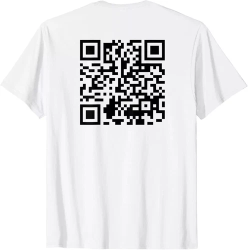 2025/Trump Dance Troll QR Funny President Trump Dance Code Back T-Shirt | eBay
