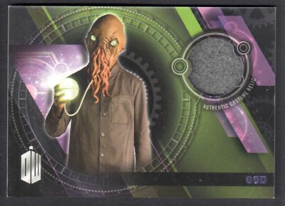 DOCTOR WHO TIMELESS Topps 2016 PURPLE COSTUME RELIC CARD OOD ALIEN ...