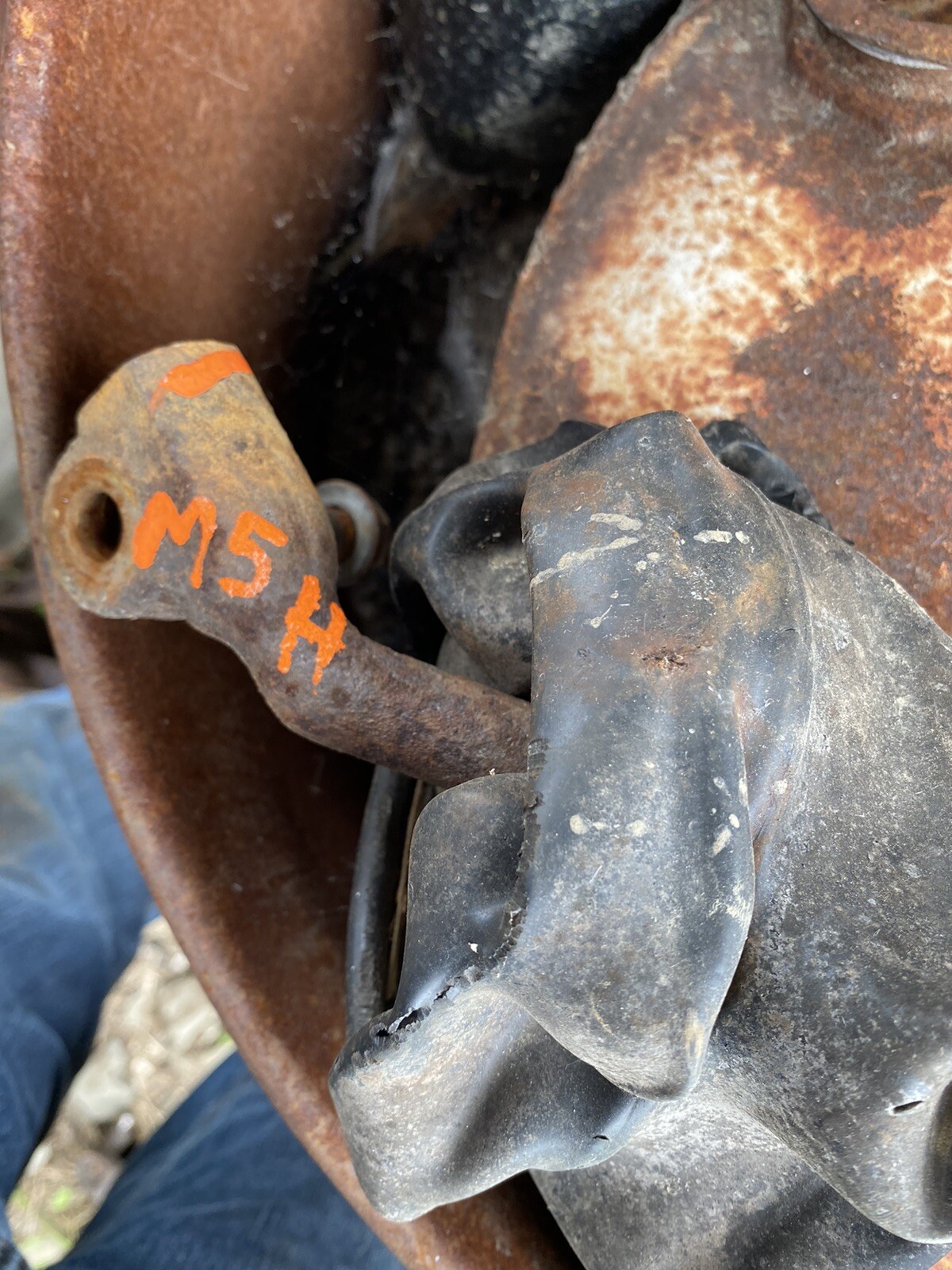 1988-1996+Ford+F150+F-250+Bronco+M5r2+M5od-r2+5+Speed+-+Shifter+Handle ...