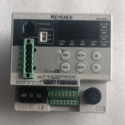 one used Keyence NX-50CL Network Controller 24Vdc 500Ma Fast Shipping ...