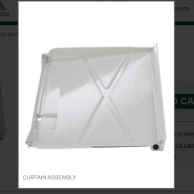 CURTAIN ASSEMBLY # 4008513 | eBay