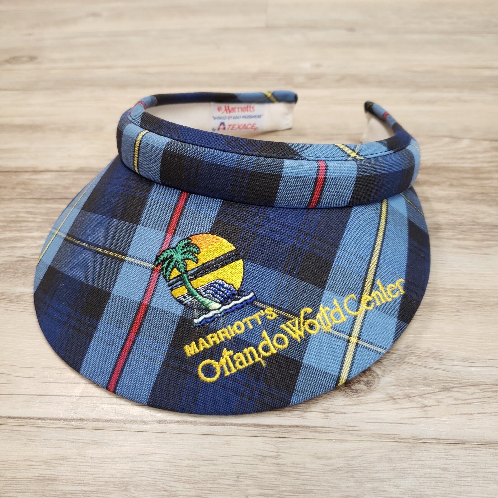 Vintage Marriott Orlando World Center Visor Cap Hat P… - Gem