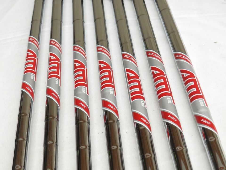 Used Titleist T350 Iron Set 5-PW+48* TT AMT Red R300 Regular Flex Steel ...