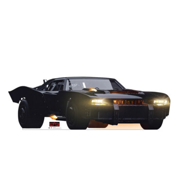THE BATMAN BATMOBILE MUSCLE CAR "LIFESIZE" CARDBOARD STANDUP STANDEE ...