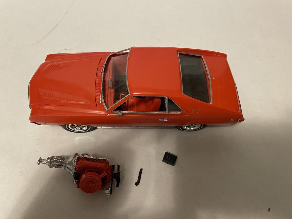 American Motors 1969 AMC AMX Johan 1/25 scale built model kit NICE | eBay