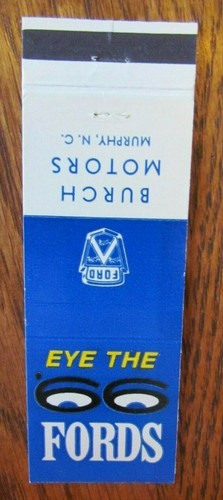 1966 FORD CAR DEALER: BURCH MOTORS (MURPHY, NORTH CAROLINA) -H9 | eBay