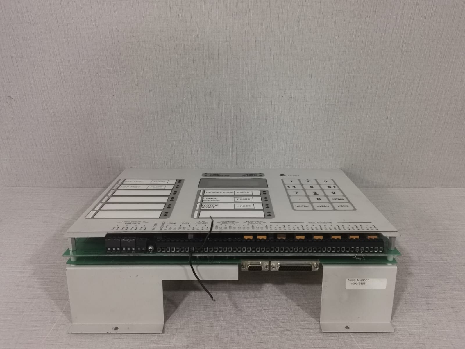 Harrington Signal Inc. HS-3400-B Fire Alarm Panel WITHOUT ANY ...