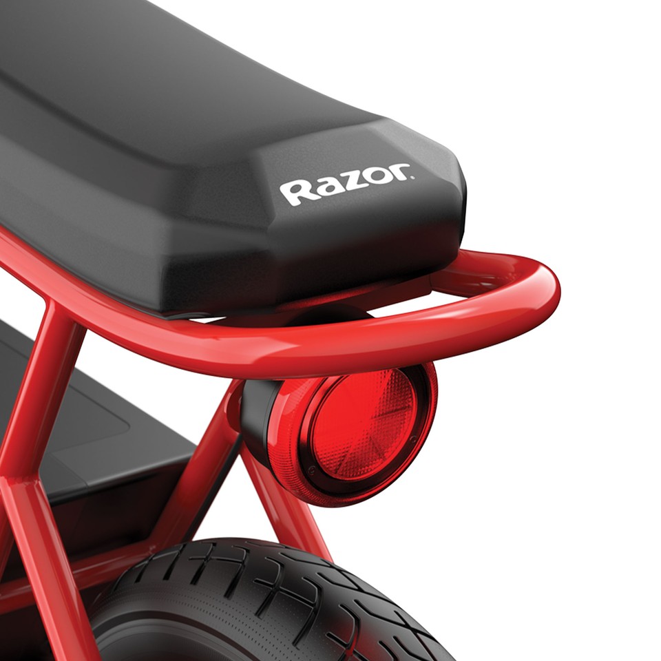 Razor Rambler 16 Electric Retro Minibike w/ 350W Motor & 36V Battery ...