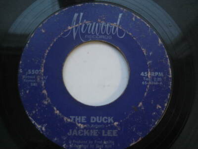 JACKIE LEE: The Duck / Let Your Conscience Be Your Guide - 45 MIRWOOD ...