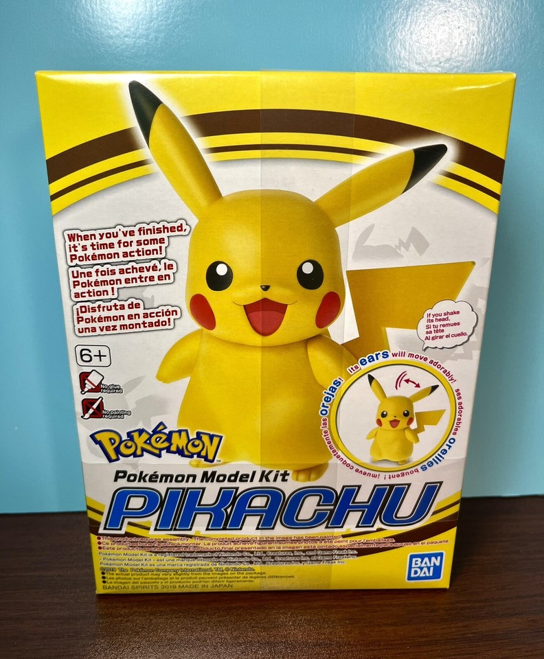 2019 Bandai Hobby Pokémon - PIKACHU Model Kit (Made In Japan, SEALED ...