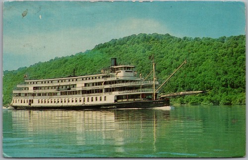 SS Delta Queen Passenger Steamer Cincinnati Ohio Postcard S156 | eBay