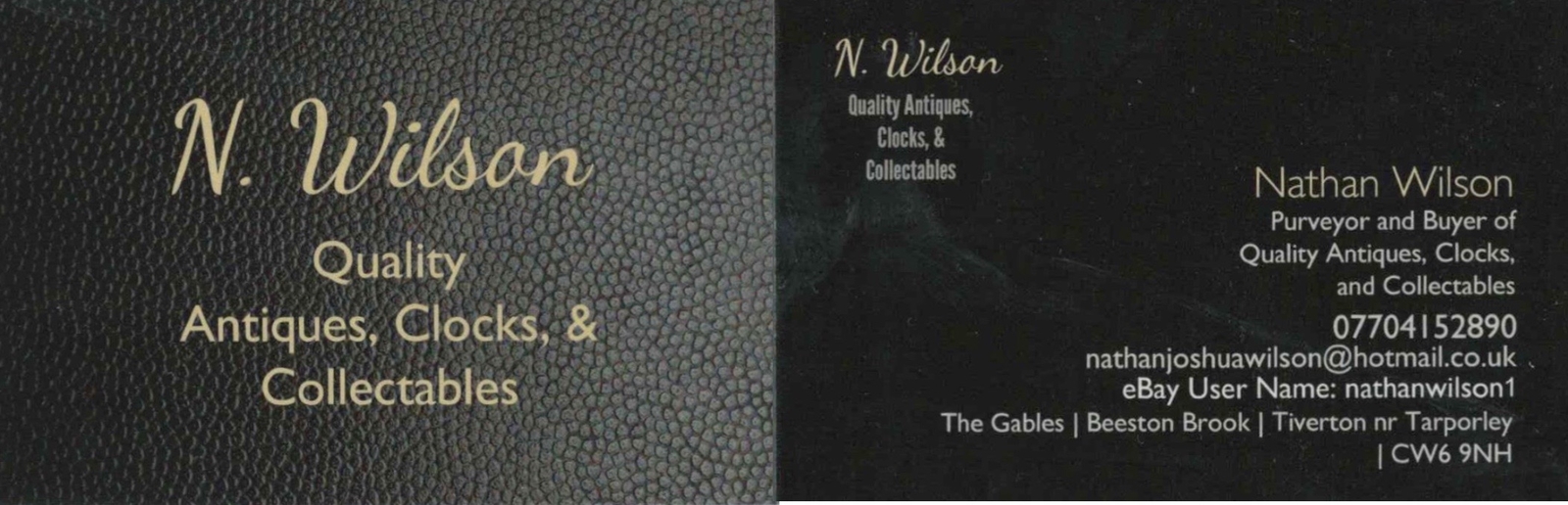 N.Wilson Clocks, & Collectables | eBay Stores