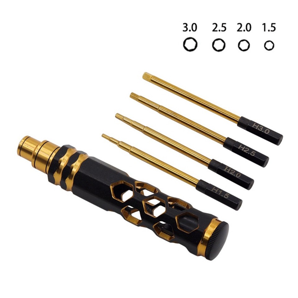 2X(Hexagonal Head Screwdriver Hexagonal Screwdriver Tool Set for Rc ...