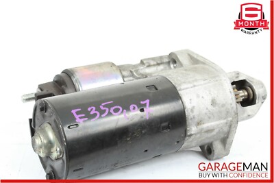 06-09 Mercedes W211 E350 SLK350 ML350 Bosch Engine Starter Motor ...