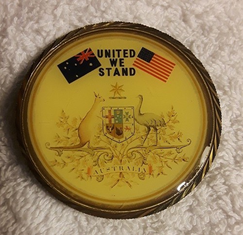 AUTHENTIC AUSTRALIA EXCHANGE INSTRUCTOR US ARMY USASMA RARE CHALLENGE ...