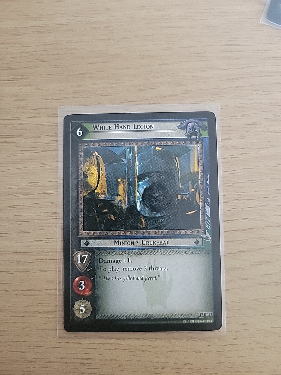 LOTR TCG ROS Rise of Saruman WHITE HAND LEGION 17R129 LP/NM | eBay