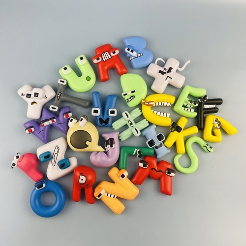 26pcs Alphabet Lore Action Toys Doll Mini PVC Model Cake Cartoon ...