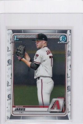 2020 BOWMAN CHROME 1ST RC BRYCE JARVIS ARIZONA DIAMONDBACKS FIRST Z1456 ...