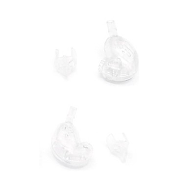 2Pcs 8/10mm Transparent Earphone House Shell Case Cover Parts For Shure ...