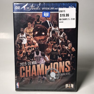 NBA Champions 2015 - 2016 Cleveland CAVALIERS LeBron (DVD / Blu Ray ...