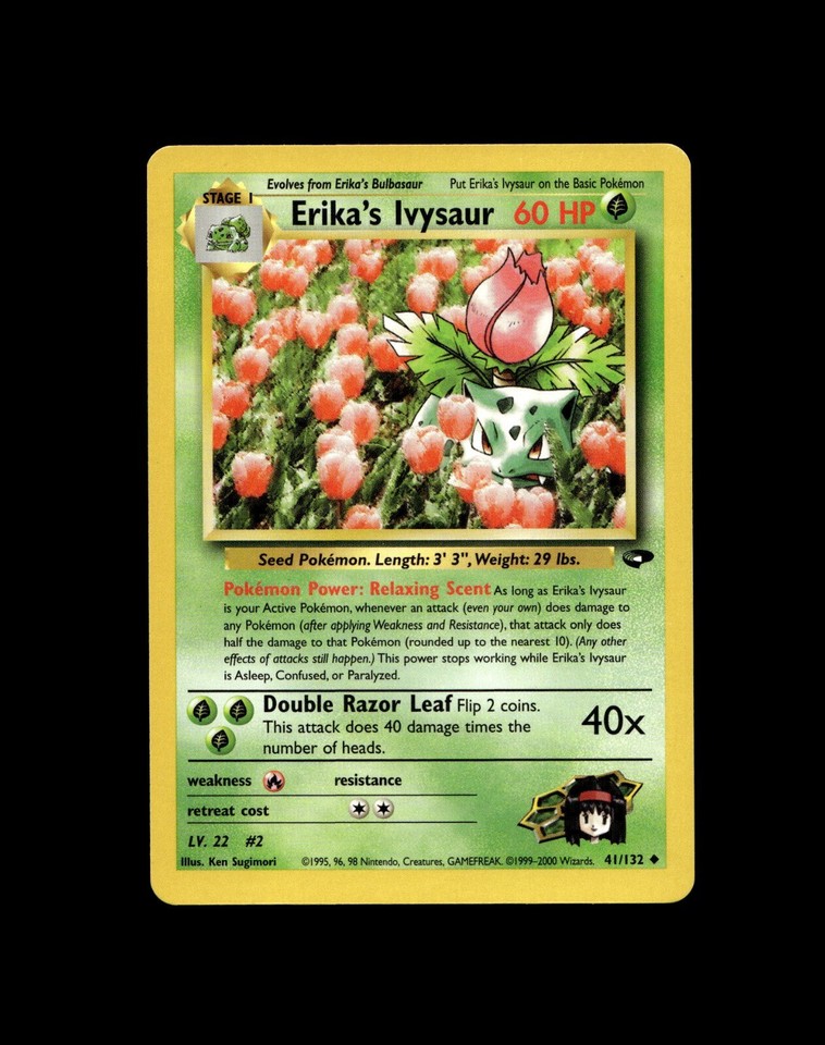 Bulbasaur Ivysaur Venusaur Pokemon Card! Holo/Reverse Holo EX VMAX Rare ...