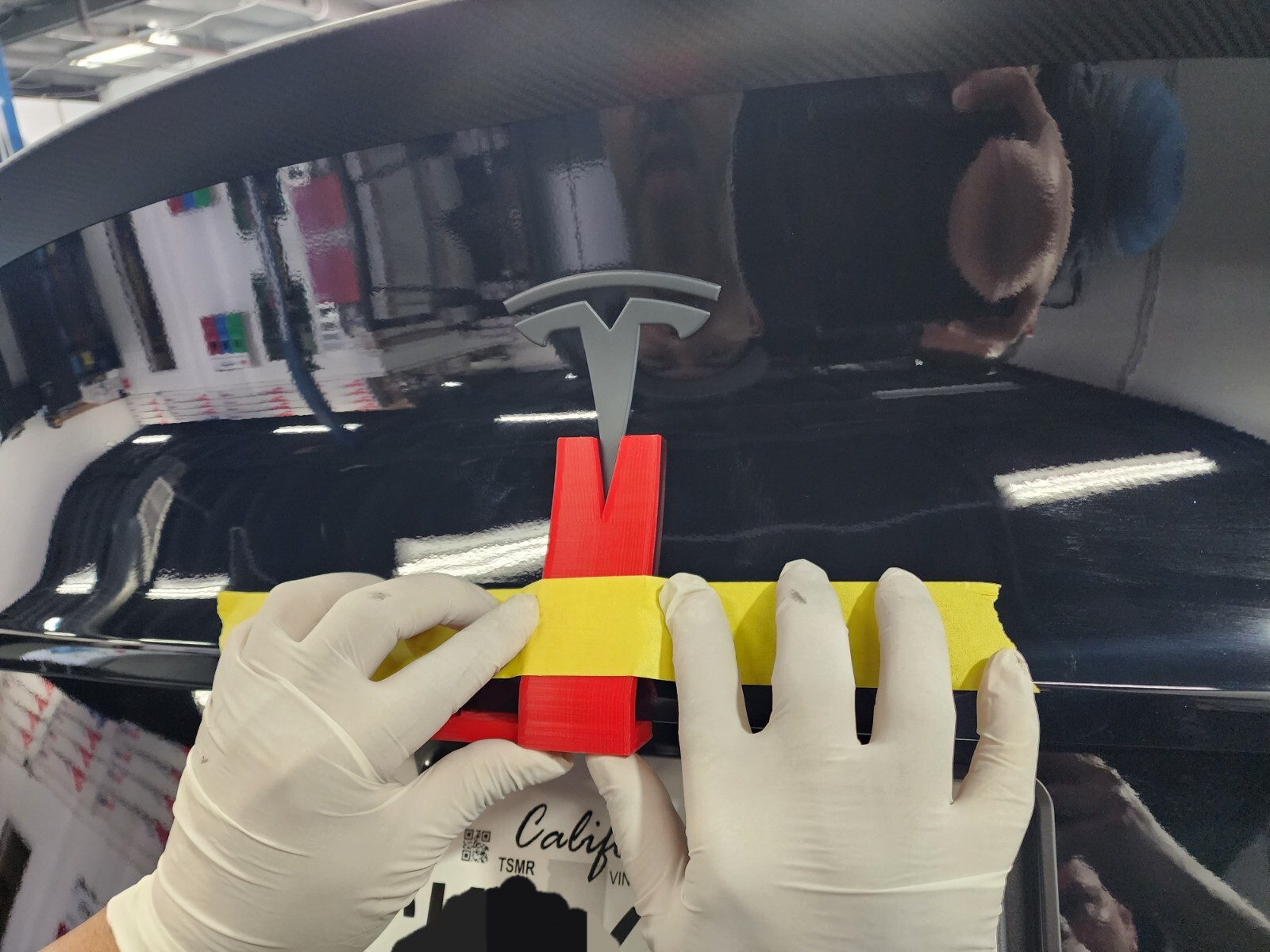 2020-2023.5 HW3 Tesla Model Y FRONT & REAR Emblem Badge Alignment Tool ...