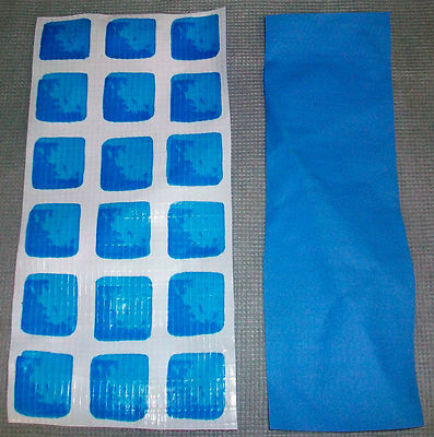 INTEX POOL PATCH MATERIAL ( 1 ) PIECE ONLY MATERIAL SIZE IS 7.75" X 3. ...