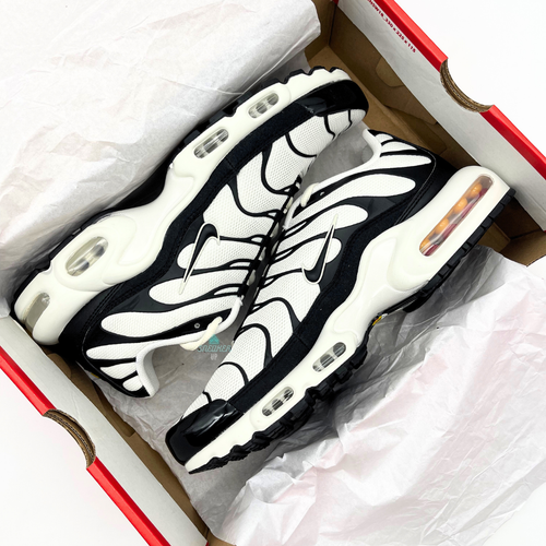 Nike Air Max Plus TN Panda Black White US8-13 Mens Casual Sneaker ...