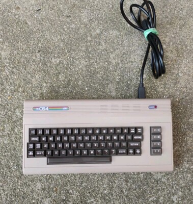 Retro Games The C64 Mini Console RGL001 Console+Power Cord Only Tested ...