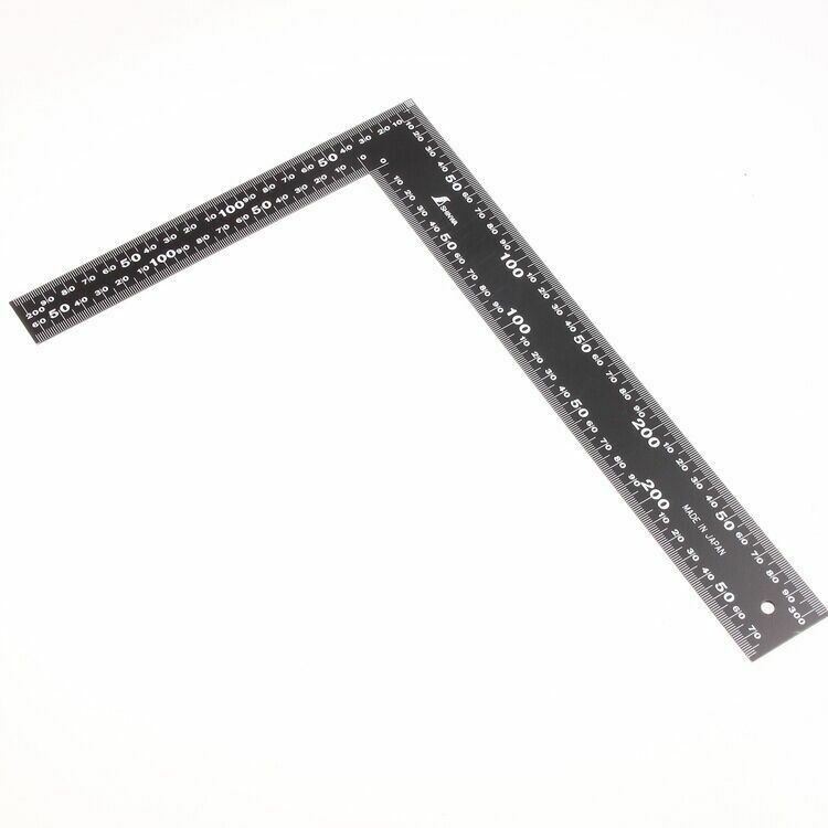 JAPAN SHINWA TRI FRAMING SET SQUARE RIGHT ANGLE STRAIGHT EDGE L RULER ...
