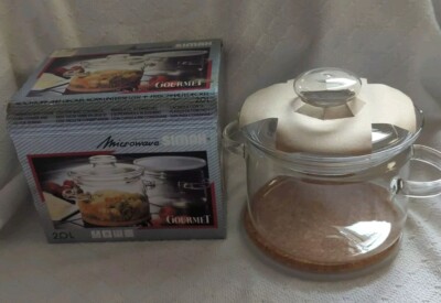 Simax European Glassware Gourmet Pot Oven Microwave 2 L | eBay