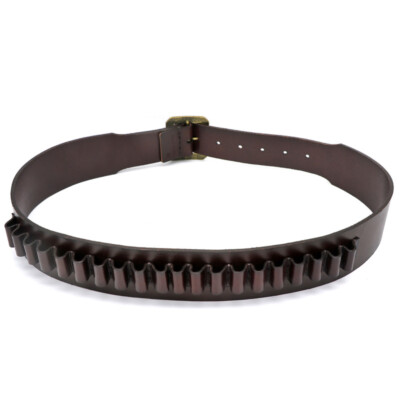 TOURBON .38/357/9mm Cartridges Waist Belt Ammo Bullets Holster US ...